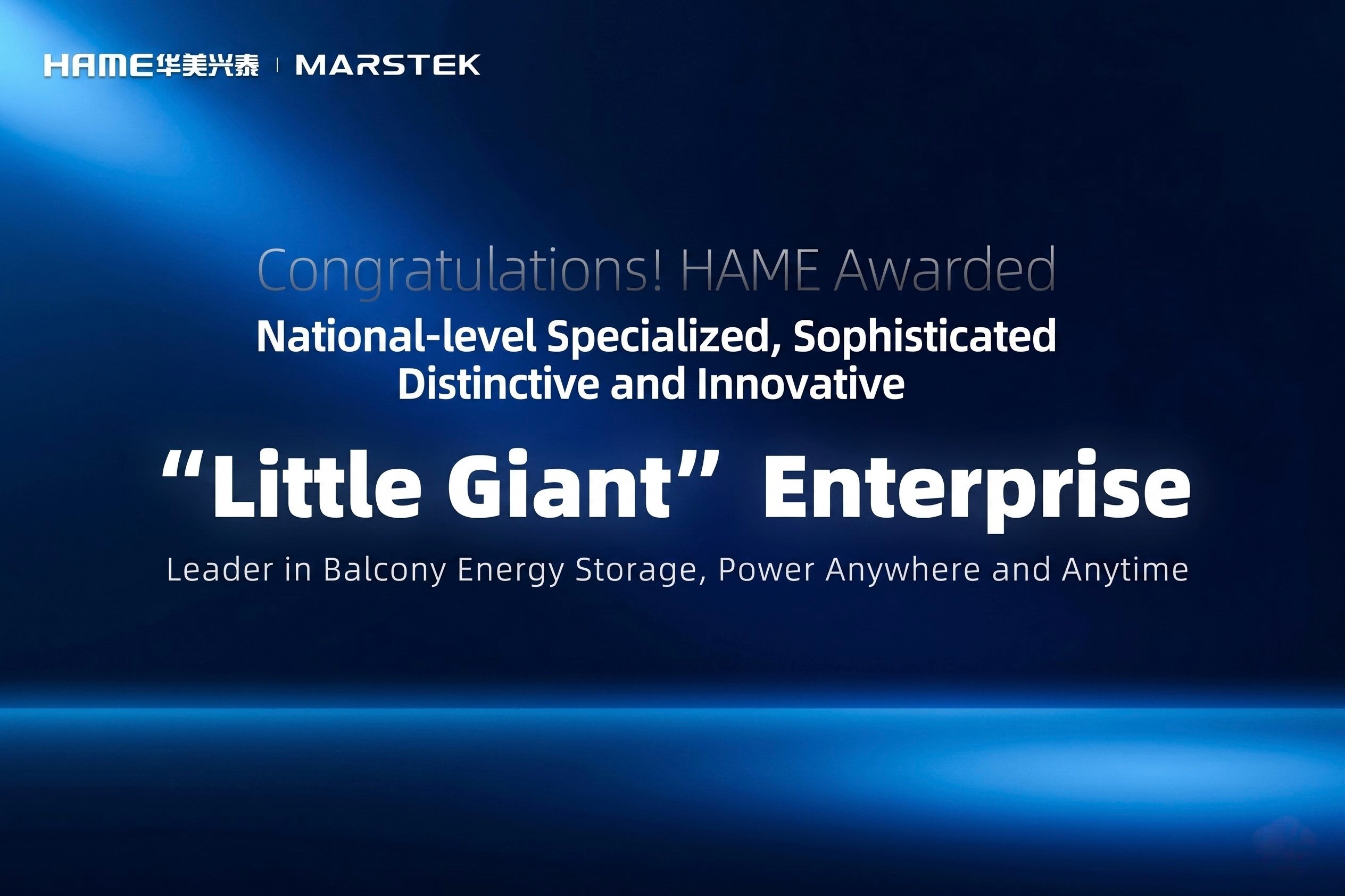 HAME Honored as National-level Specialized, Sophisticated, Distinctive ...